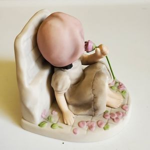 Enesco | Art | Vintage Kim Anderson Girl With Flower Figurine | Poshmark